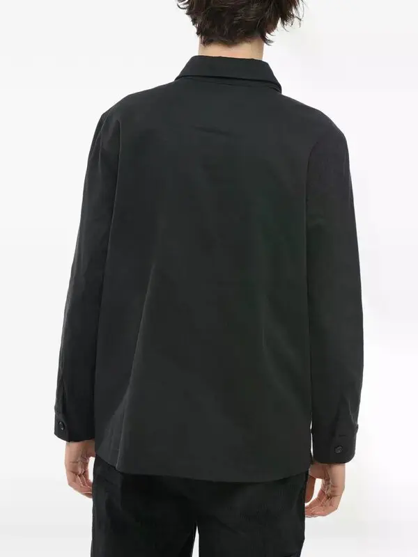 DEPARTMENT 5 Folli Pocket-detail Overshirt - Black