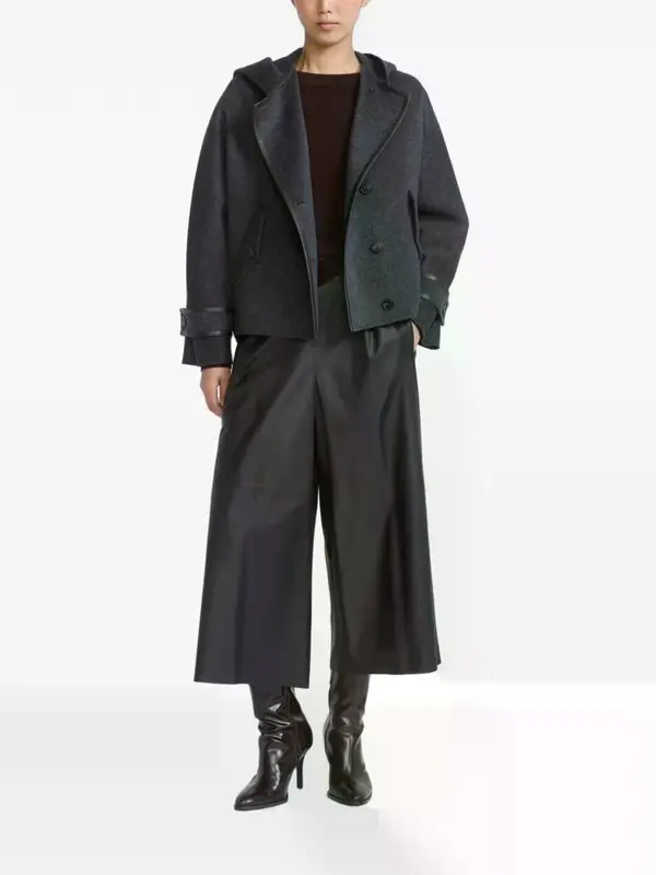 YVES SALOMON Hooded Double-sided Jacket