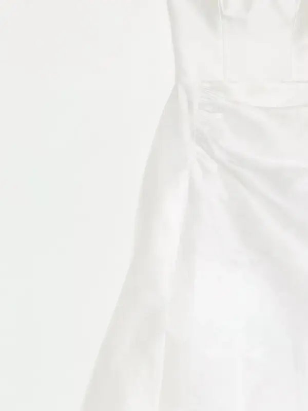 ISABEL SANCHIS Ruched Strapless Gown