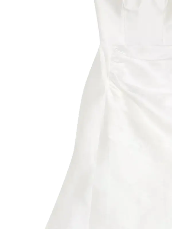ISABEL SANCHIS Ruched Strapless Gown