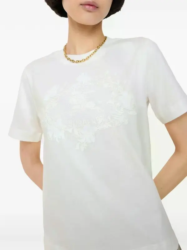 Burberry Knight Stamp Cotton T-shirt