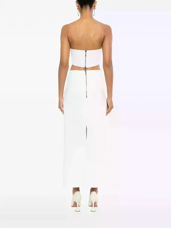 Maticevski Bonded Bandeau Blouse