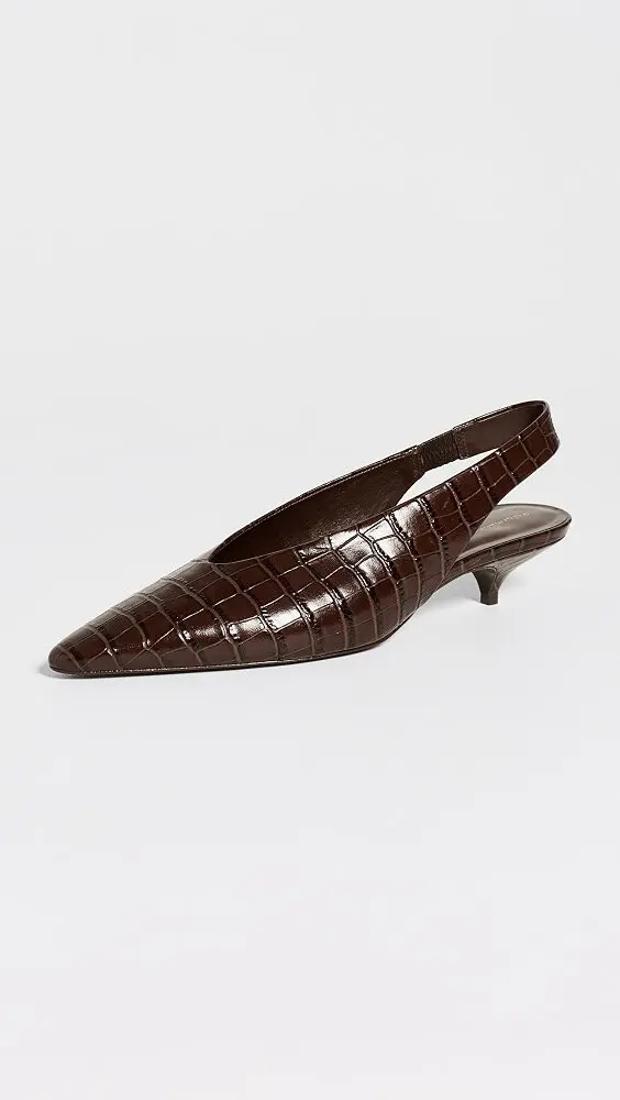 REFORMATION Calista Slingback Kitten Heels
