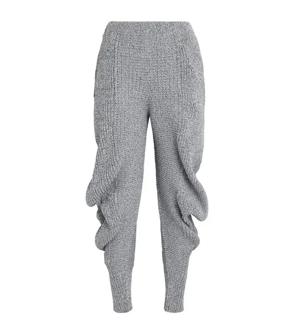 Issey Miyake Found Stone Knitted Trousers