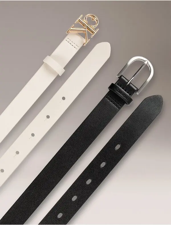 Calvin Klein Monogram 2-pack Belt
