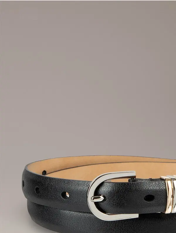 Calvin Klein Mixed Metal 2-pack Belt