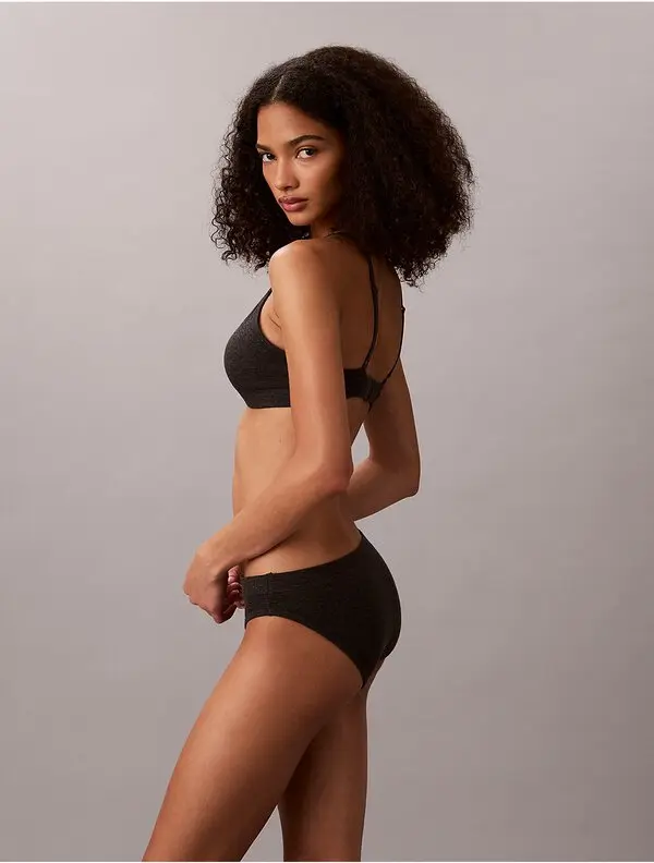 Calvin Klein Classic Comfort Cozy Waffle Lightly Lined Triangle Bra