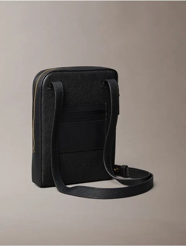 Calvin Klein Premium Leather Crossbody
