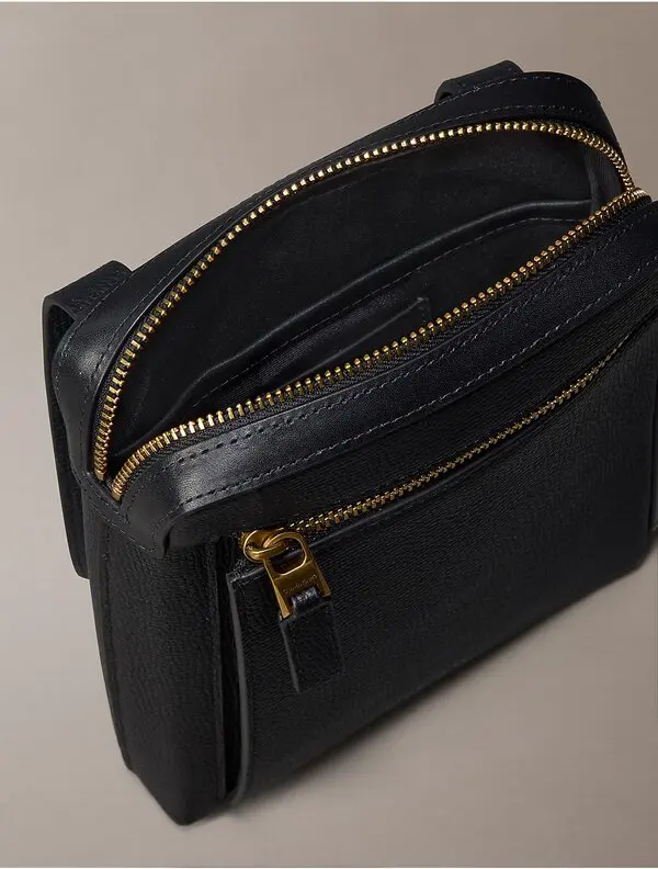 Calvin Klein Premium Leather Crossbody