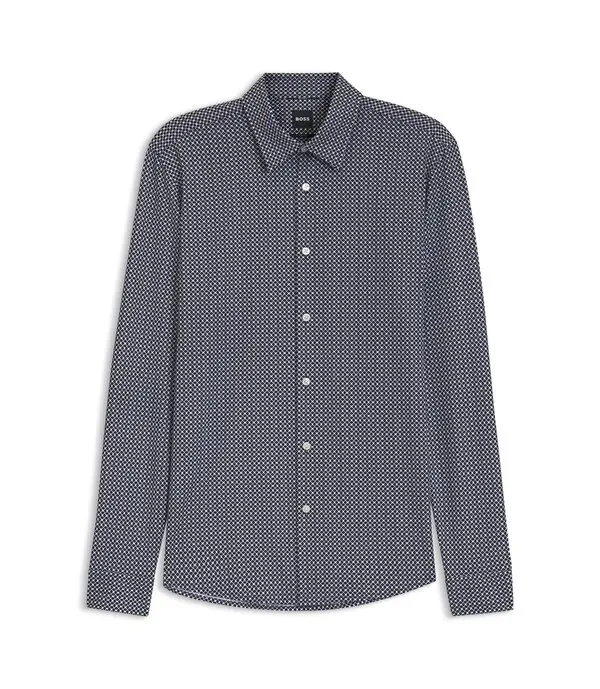 BOSS Slim-fit Printed Shirt