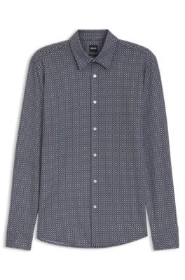 BOSS Slim-fit Printed Shirt