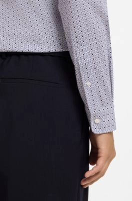 BOSS Slim-fit Printed Shirt
