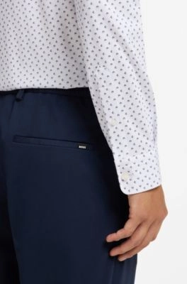 BOSS Slim-fit Printed Shirt