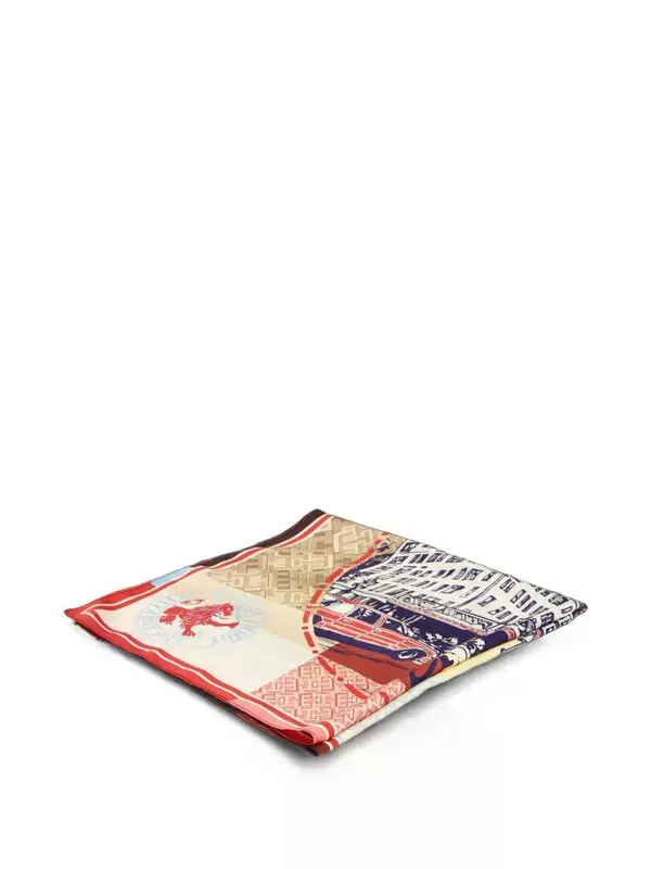 Tommy Hilfiger Patchwork Graphic-print Scarf