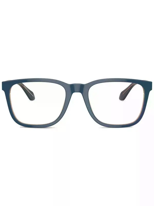 Giorgio Armani Square Frame Glasses - Blue