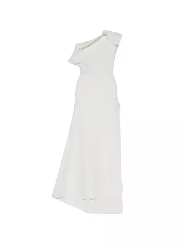 Maticevski Bonded Architectural Gown - White