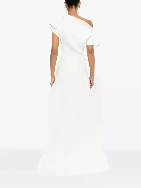 Maticevski Bonded Architectural Gown - White