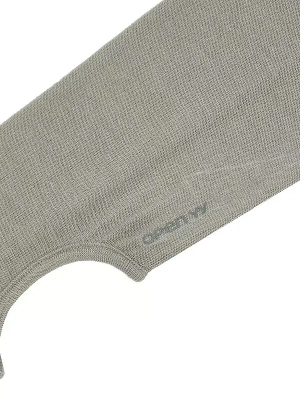 OPEN YY Logo-print Stirrup Socks