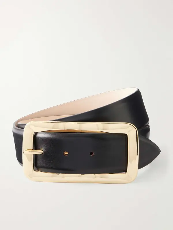 DEHANCHE Mila Leather Belt - Black