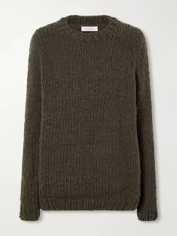 Gabriela Hearst Lawrence Cashmere Sweater - Green