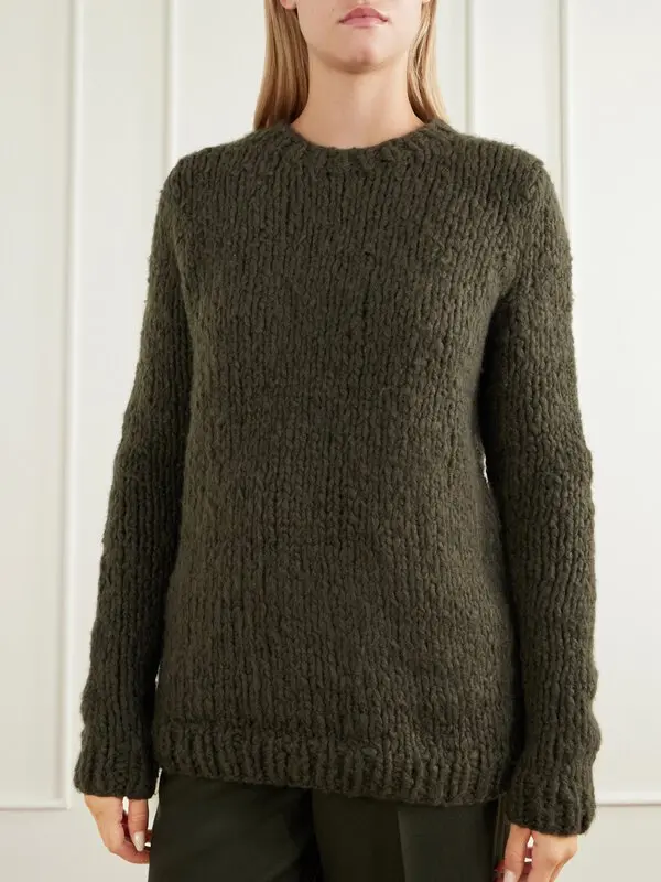 Gabriela Hearst Lawrence Cashmere Sweater - Green