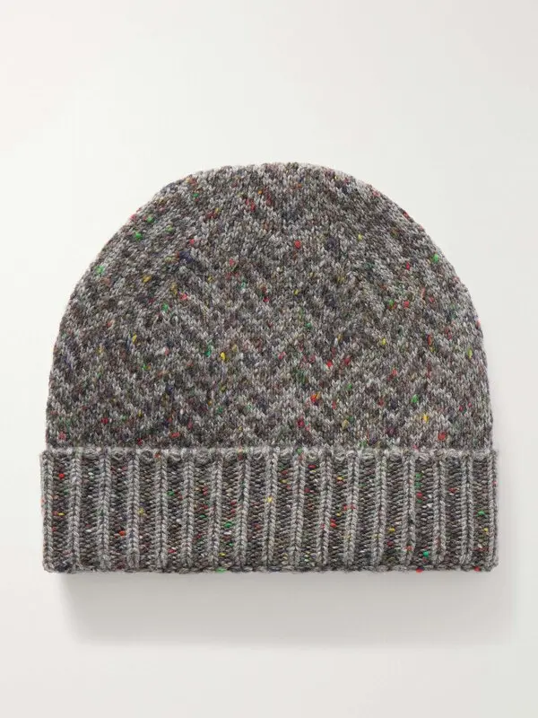Gabriela Hearst Porta Mélange Cashmere Beanie