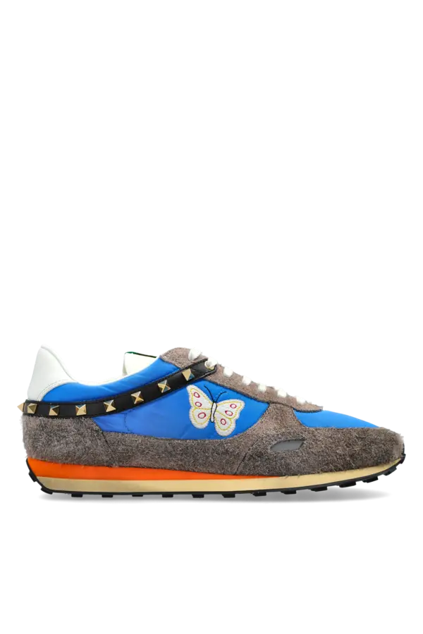 Valentino Garavani Sports Shoes With A Vintage Effect - Multicolour