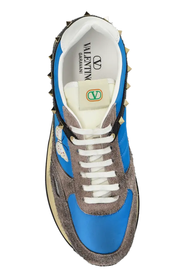 Valentino Garavani Effect Lace-up Sneakers - Multicolour