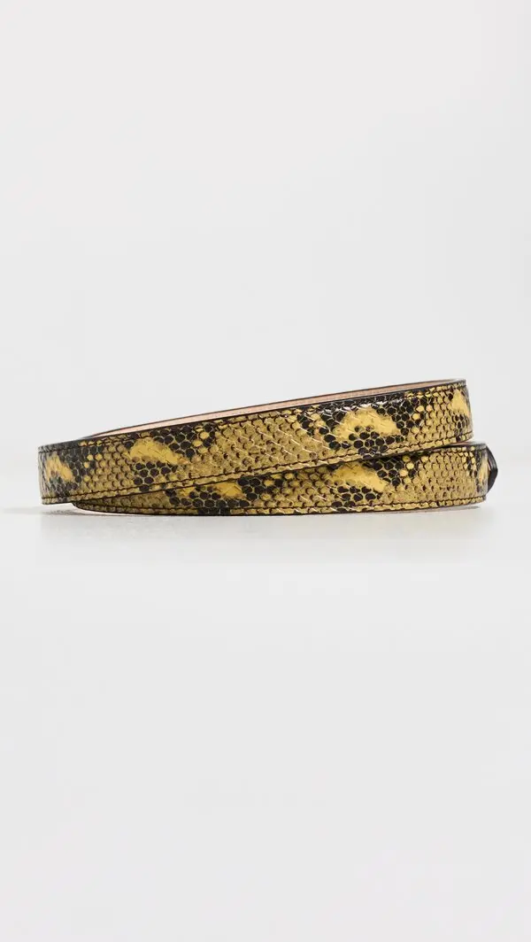 Balmain Python-effect Belt