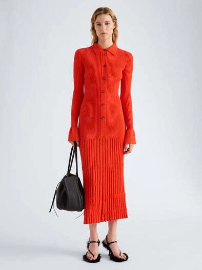 Proenza Schouler Rosario Dress - Orange