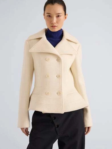 Proenza Schouler Romane Jacket - Ivory