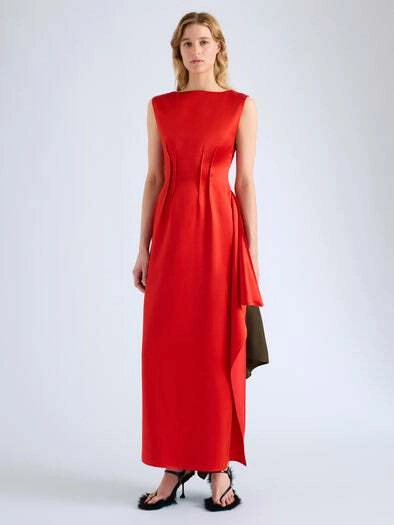 Proenza Schouler Isoria Dress - Flame
