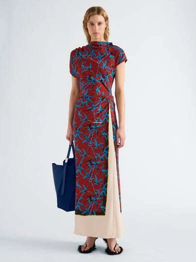 Proenza Schouler Anais Dress - Madder Multi