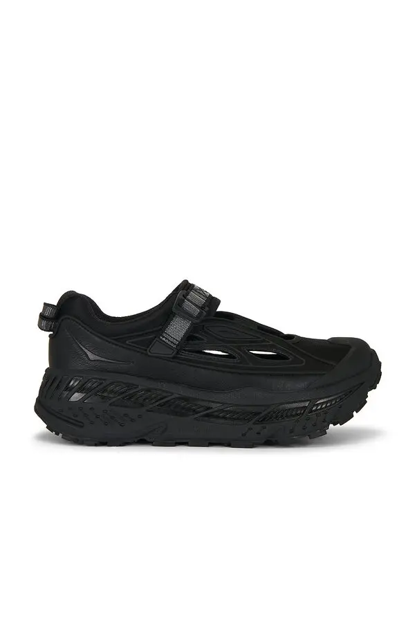 HOKA® Stinson Breeze Athletic Sneakers - Carbon Black
