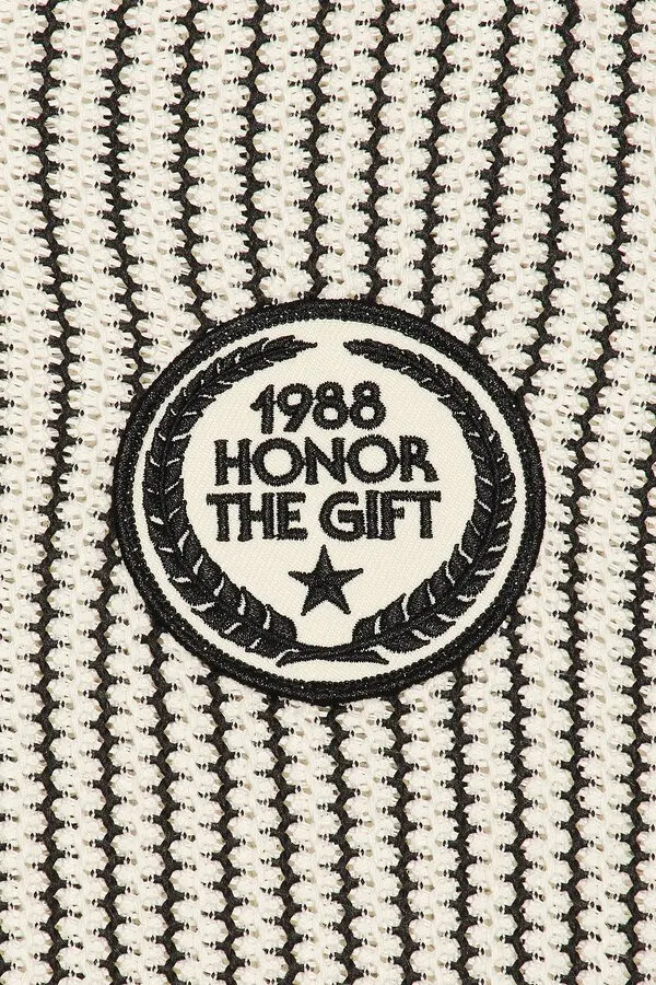 HONOR THE GIFT Striped Knit Polo