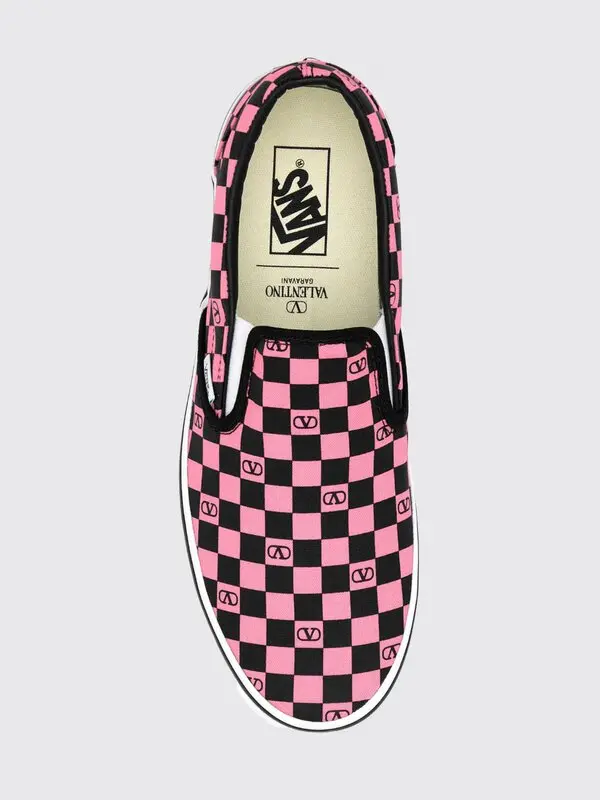 VANS Checkered Canvas Sneakers Valentino Garavani X