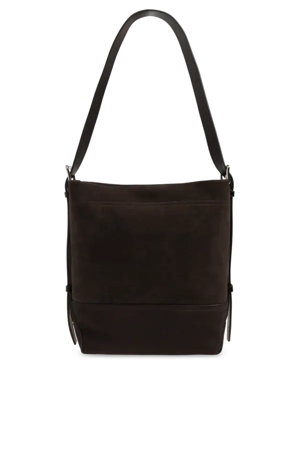 LEMAIRE Suede Bag From The "belted" Line