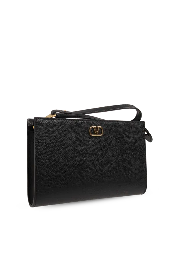 Valentino Garavani Leather Clutch