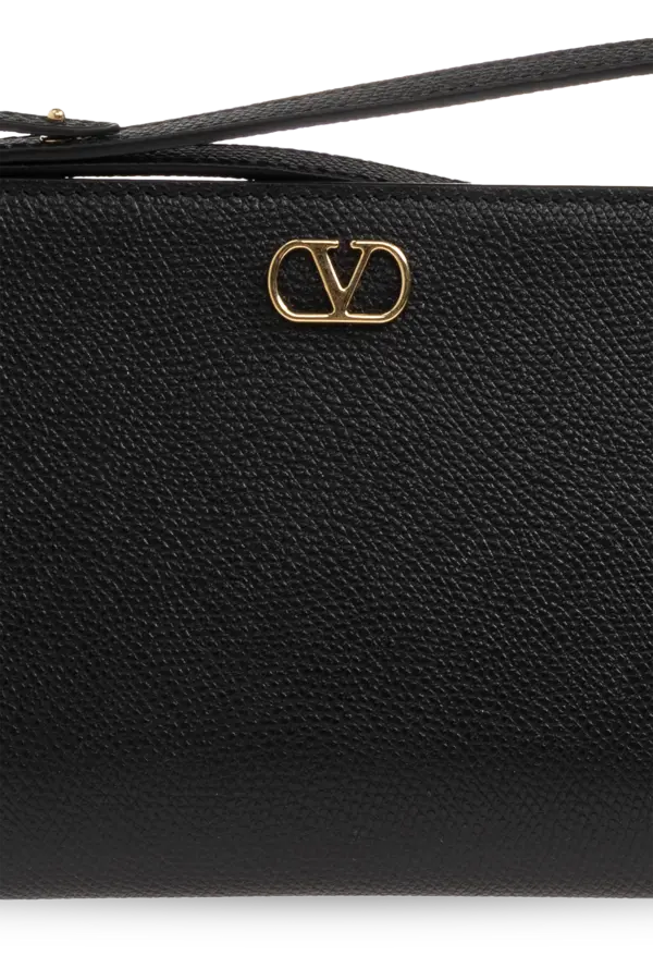 Valentino Garavani Leather Clutch