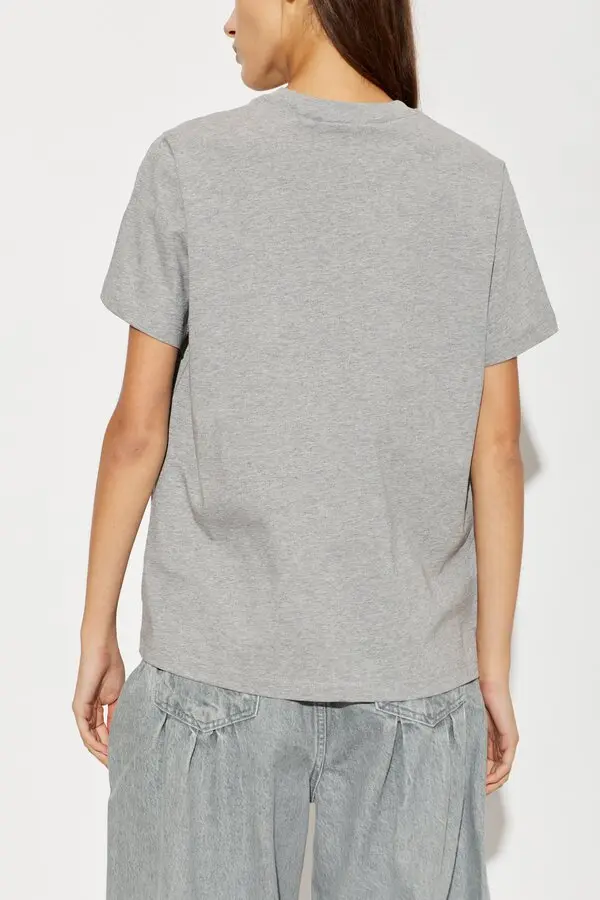 GANNI T-shirt With A Colorful Print
