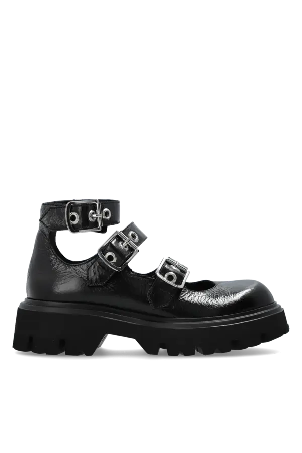 VIVIENNE WESTWOOD Bacchus" Leather Shoes - Black