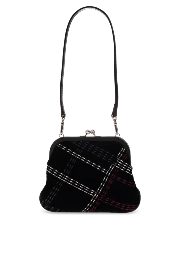 VIVIENNE WESTWOOD Velvet Bag "vivienne