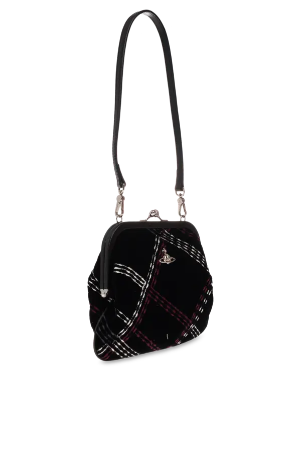 VIVIENNE WESTWOOD Velvet Bag "vivienne