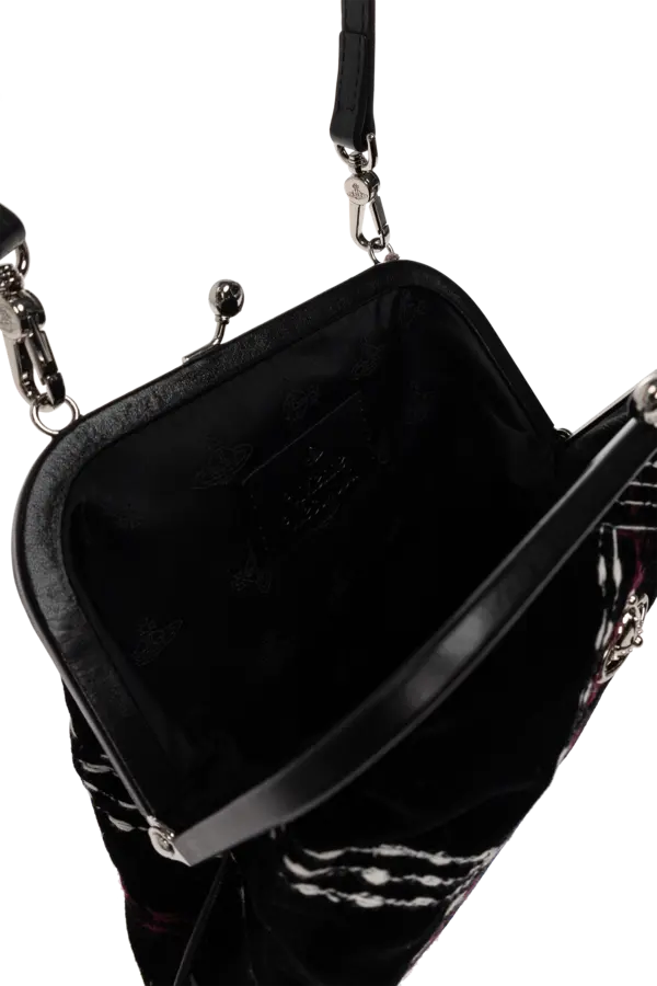 VIVIENNE WESTWOOD Velvet Bag "vivienne
