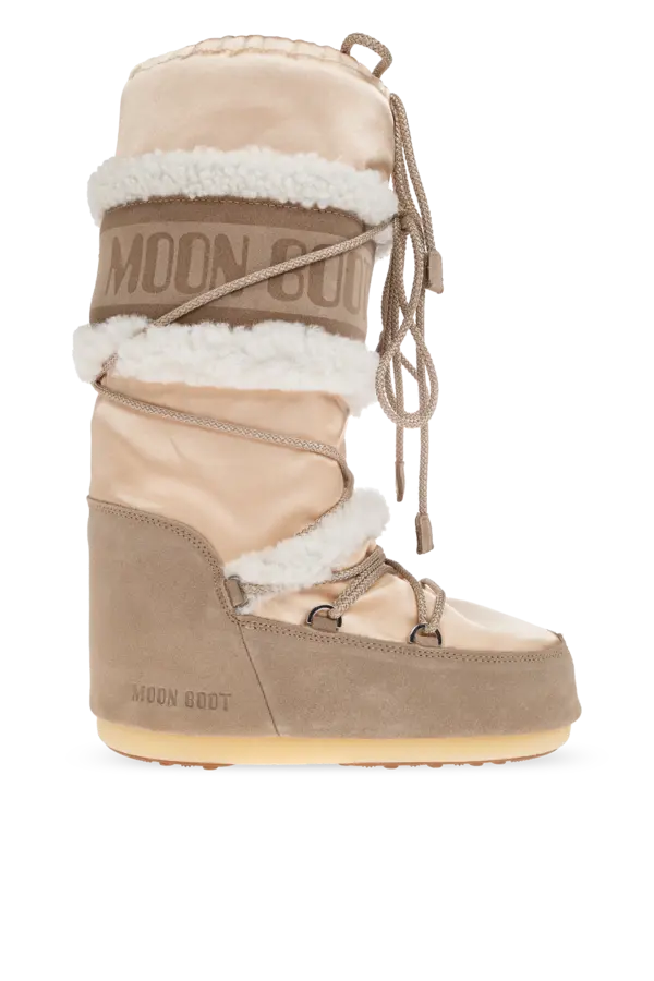 Moon Boot Snow Boots ‘mb Icon Pearly Plus - Beige