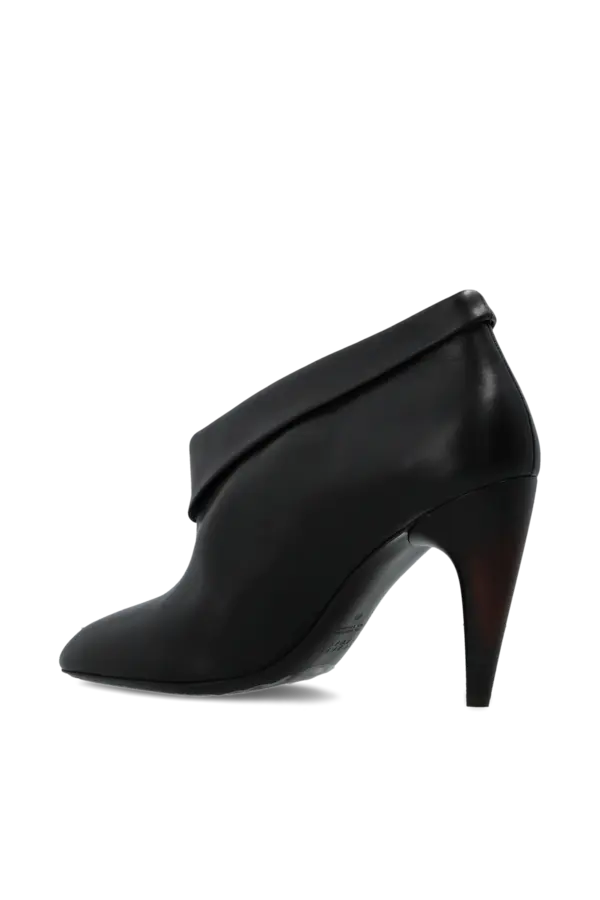 Isabel Marant Étoile Leather Heeled Ankle Boots "janela