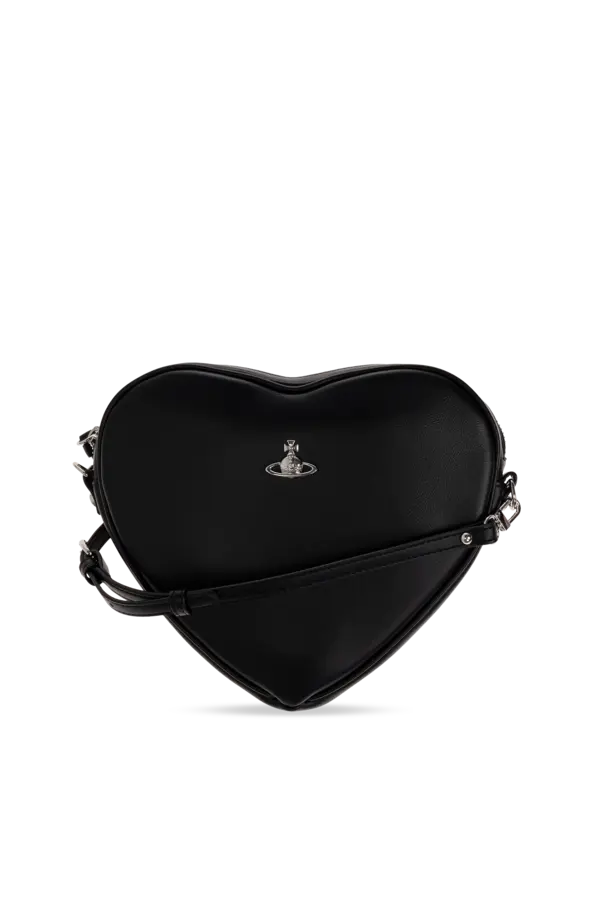 VIVIENNE WESTWOOD Alexa Heart" Bag - Black