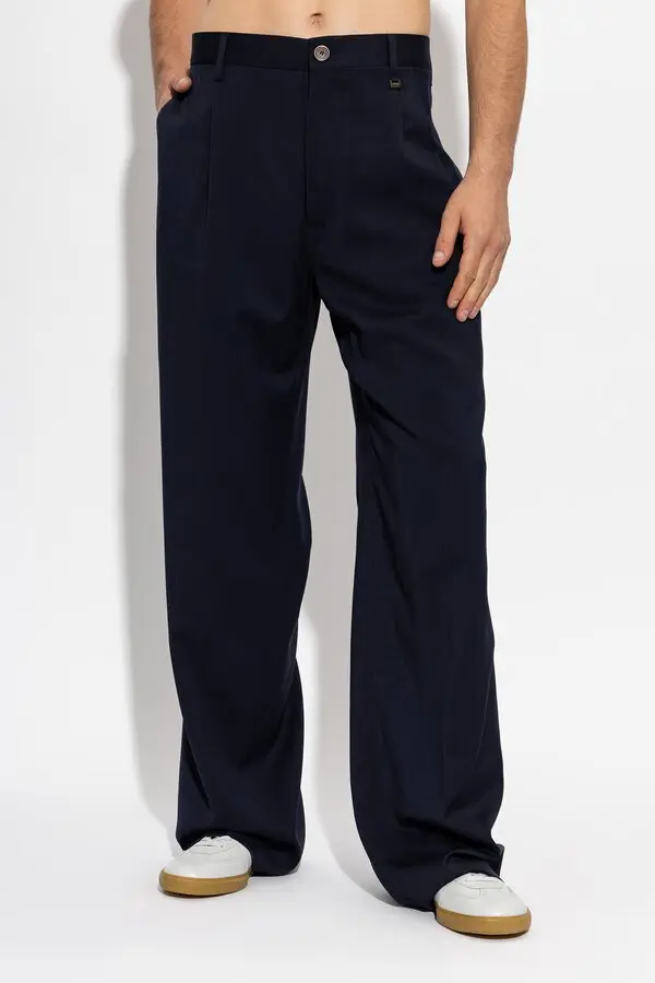 VIVIENNE WESTWOOD Wool Pleated Trousers