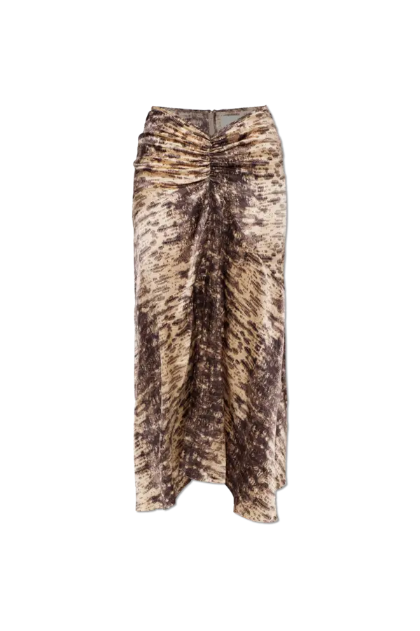 Isabel Marant Étoile Silk Skirt "laren - Brown
