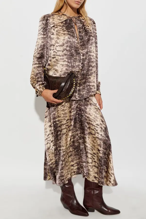 Isabel Marant Étoile Silk Skirt "laren